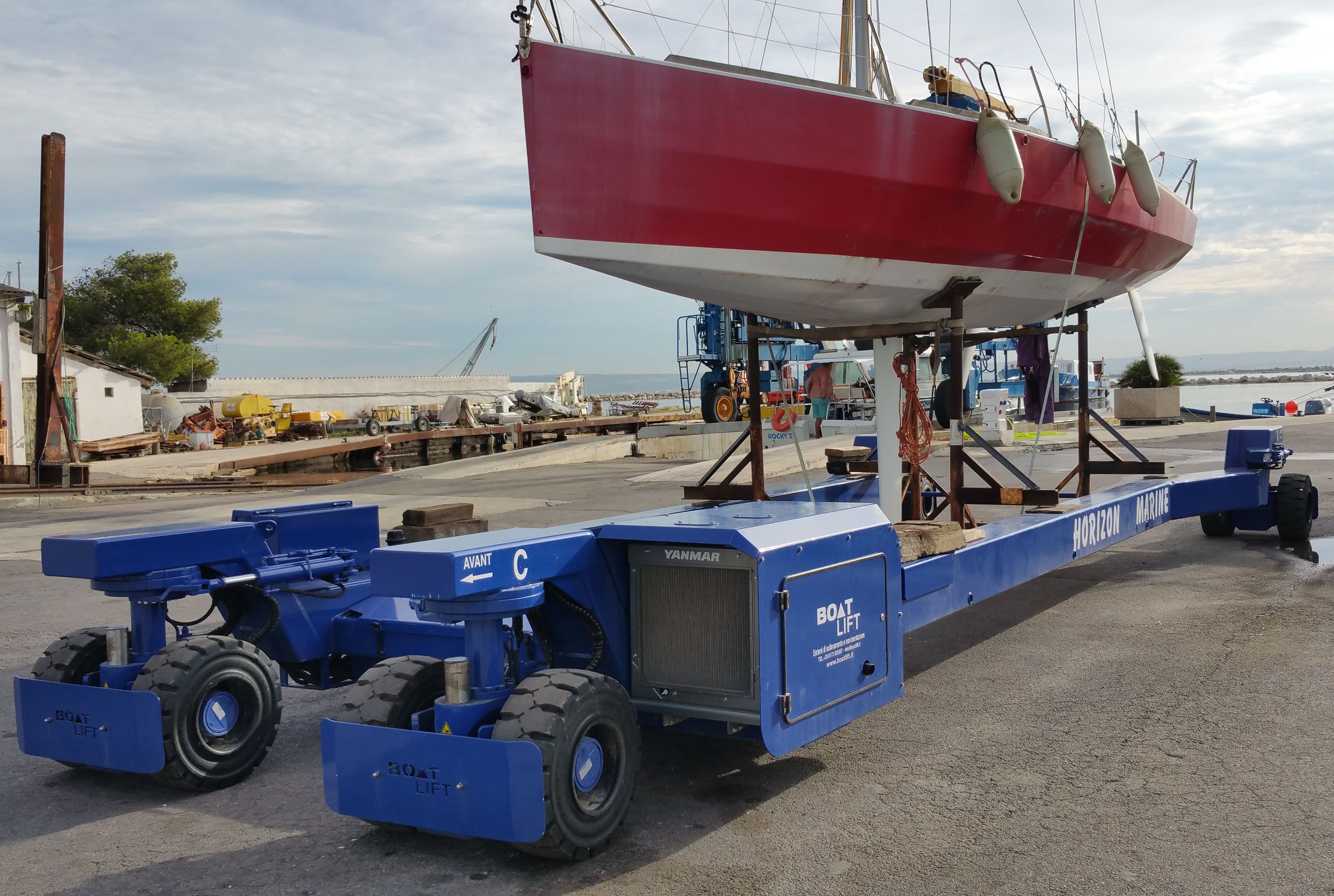 Carrello per movimentazione - BL30-M - BOAT LIFT - per barca ...