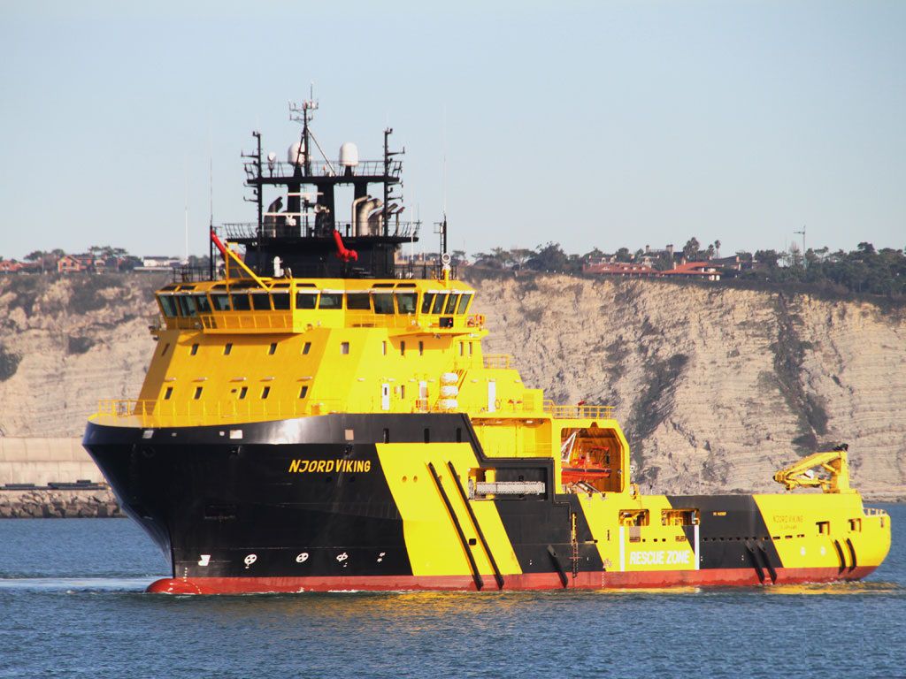 Nave di supporto offshore anchor handling tug AHT - NJORD VIKING ...