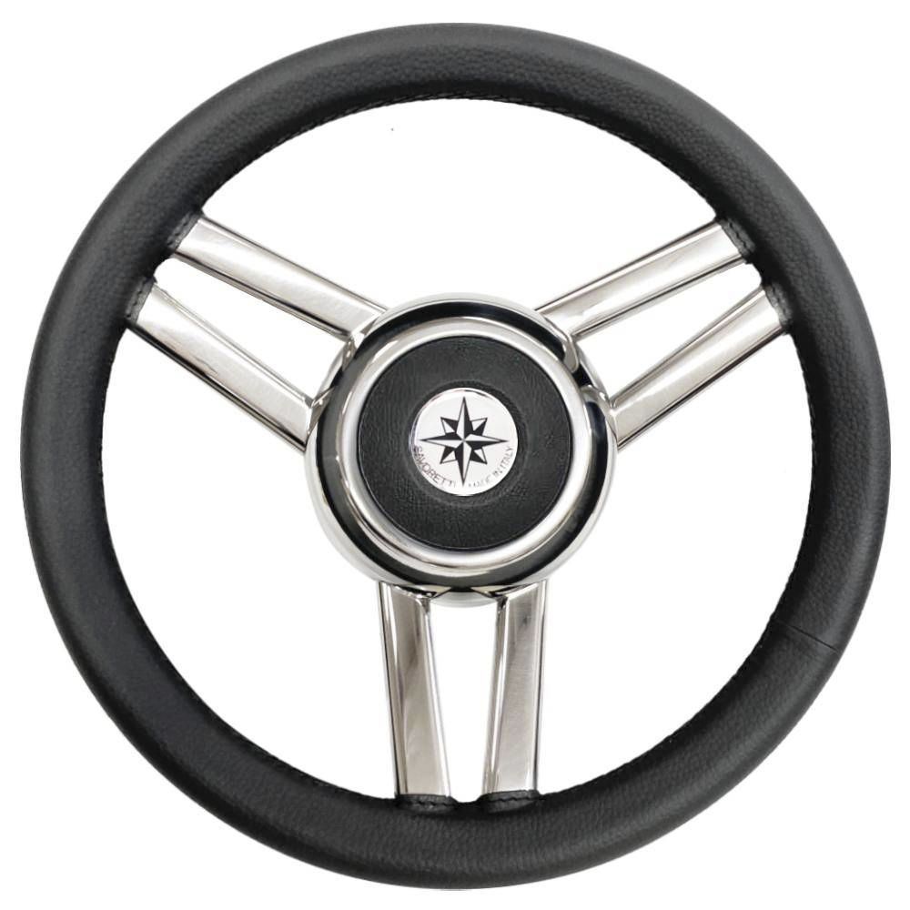 Volante per barca a motore in acciaio inox - T25P - SAVORETTI ARMANDO ...