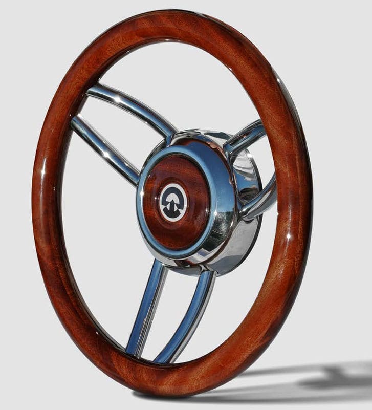 Volante per barca a motore rivestito con vernice poliuretanica - VS13 ...