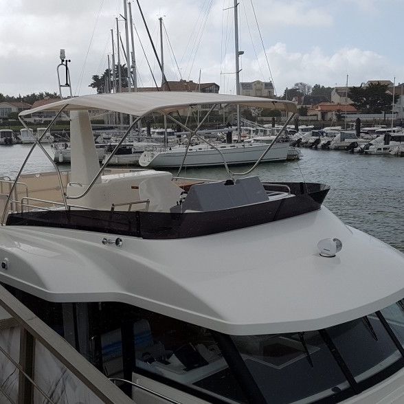 Tendalino parasole per barca - Swift Trawler 41 Fly - TTOP Nautic - per ...