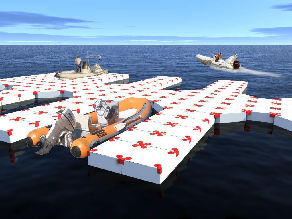 Pontile modulare - TAFF - Modular Floating System - galleggiante / di ...