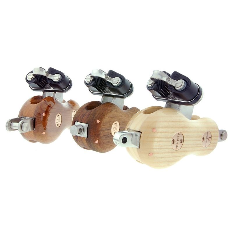 Bozzello singolo - Fiddle block with Camcleat - Ording Blockmakers - a ...