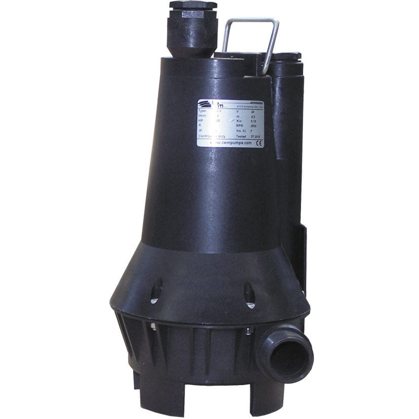 Pompa per barca - SO-V - CEM S.r.l. - di sentina / per acqua di mare ...