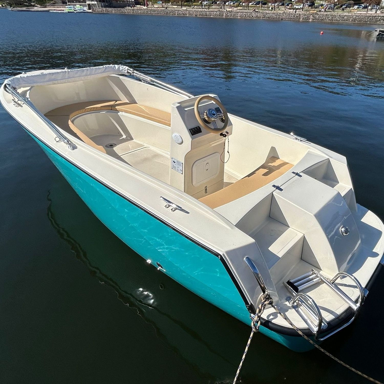 Barca open fuoribordo - ECOWATT - GARDASOLAR SRL - elettrica / max. 11 ...