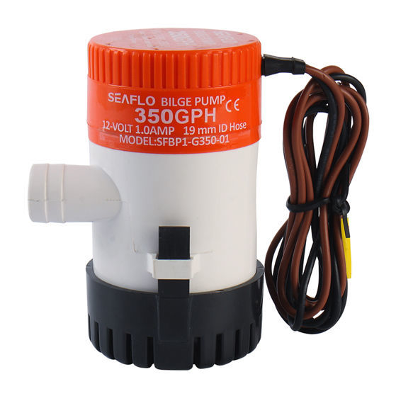 Pompa per barca - 01 series - SEAFLO - di sentina / ad acqua / elettrica