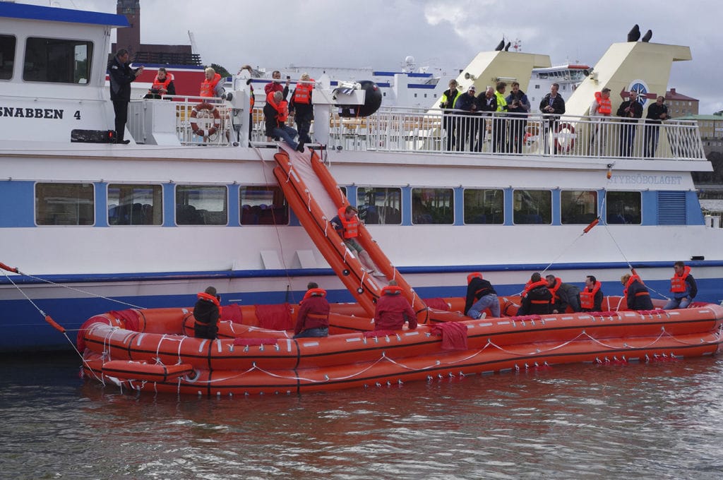 Scivolo di evacuazione marino per nave - ESS series - Survitec Zodiac