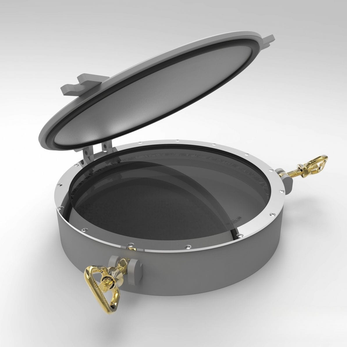 Oblò rotondo - ALUMINYUM IS - SHIP WINDOWS AND SCUTTLES - per yacht ...