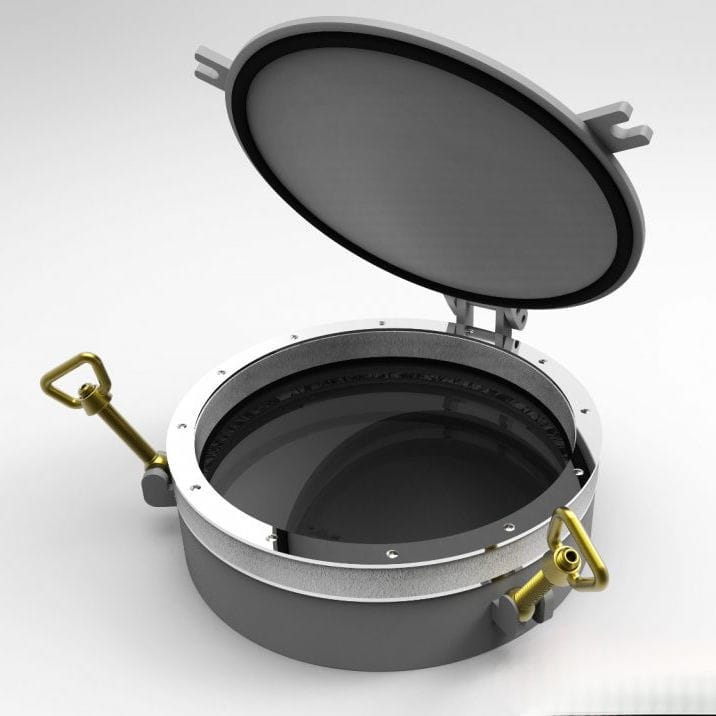 Oblò rotondo - A30 - ALUMINYUM IS - SHIP WINDOWS AND SCUTTLES - per ...