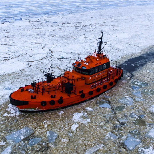 Barca professionale pilotina - 16 ICE - Baltic Workboats AS ...