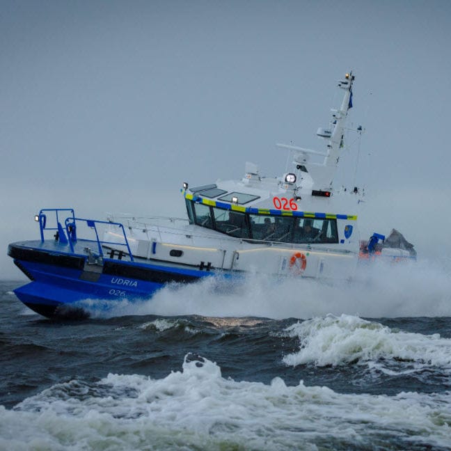 Barca professionale patrol boat - 19 WP - Baltic Workboats AS - nave di ...