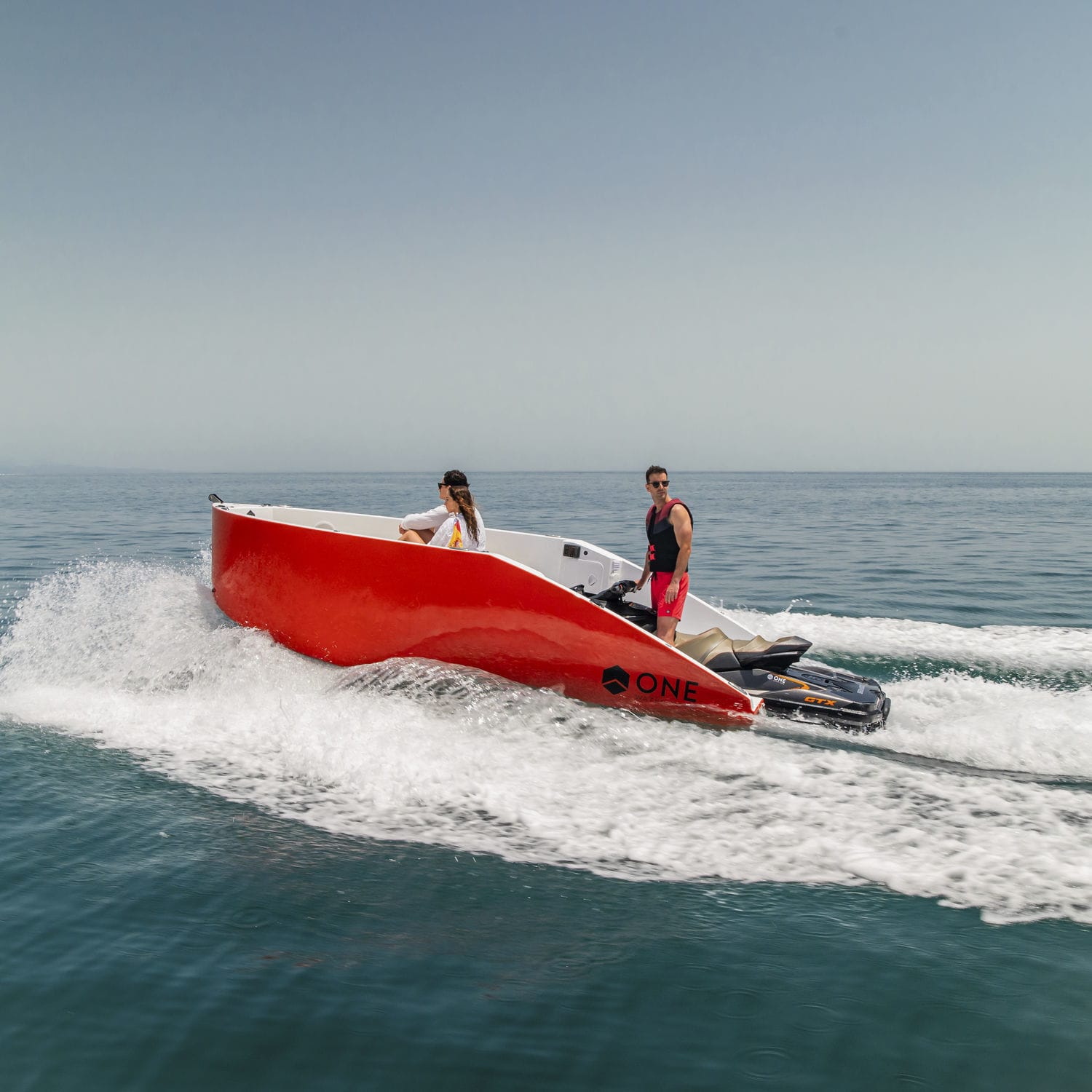 Barca open a propulsione tramite jet-ski - ONE 16 - ONE WATER TOYS, SL ...
