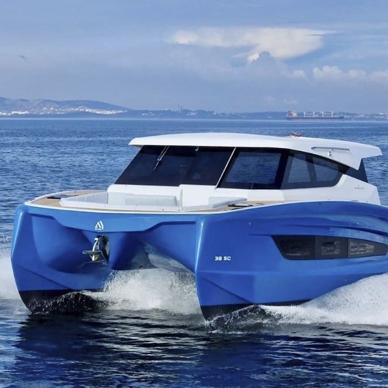 Cabinato catamarano - 38SC - AVENTURA YACHTS - entrobordo / fuoribordo ...