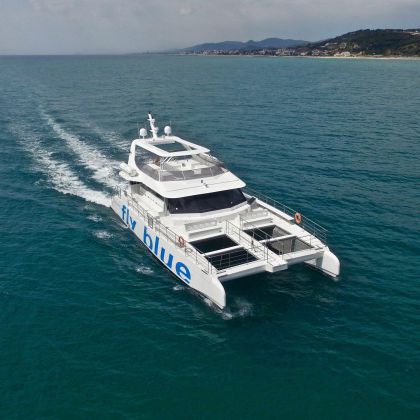 Barca professionale battello turistico - FLY BLUE UNO - Drassanes ...