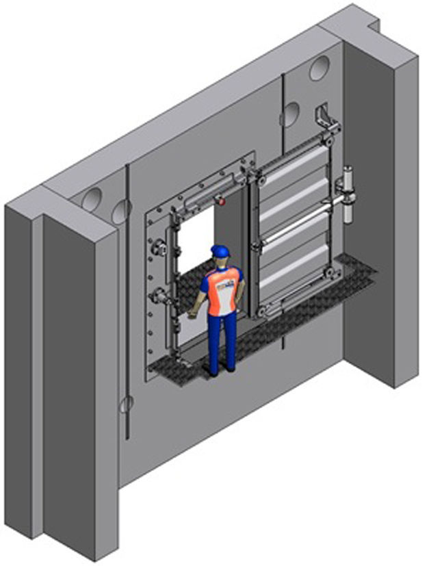 Porta per yacht - SeaNet Group - per nave / scorrevole / a tenuta stagna
