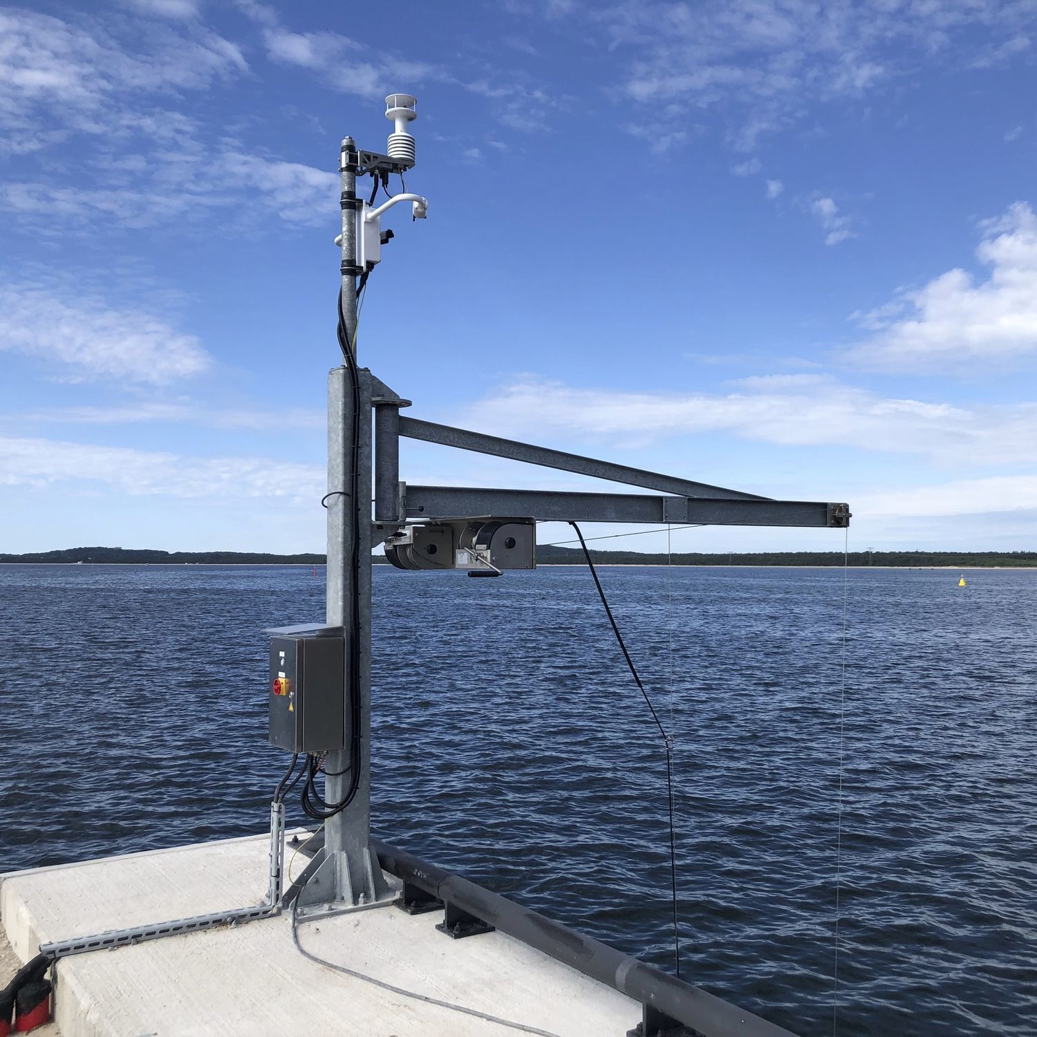 Sistema di monitoraggio per nave - EMS - Straatman Mooring Systems - di dati ambientali