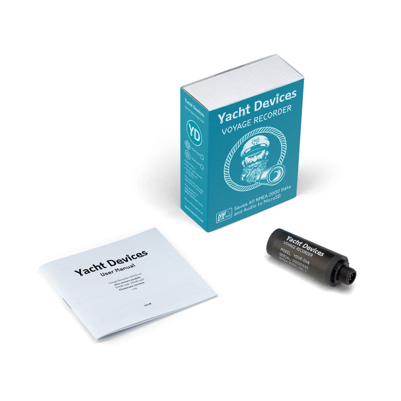 Voyage data recorder - YDVR-04 - Yacht Devices Ltd
