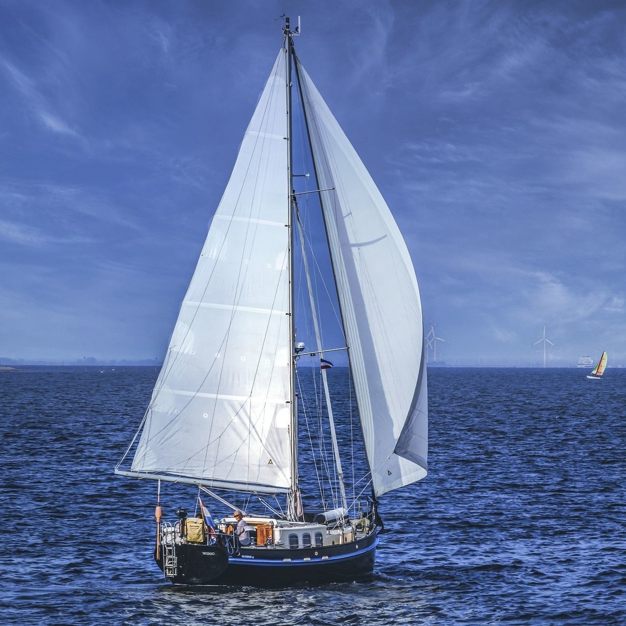 Tangone per barca a vela - WoodSpars - in legno