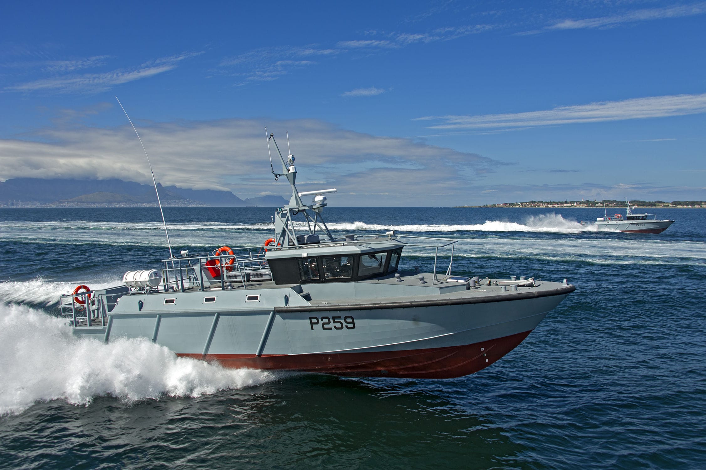 Patrol boat - 17M SENTINEL(CV) - Nautic Africa - entrobordo a idrogetto ...