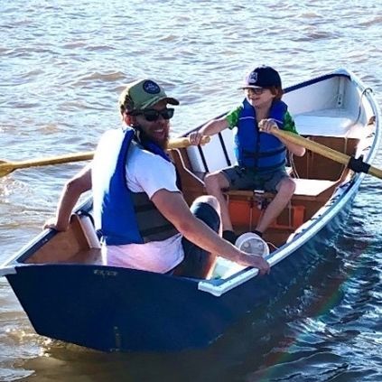 Canotto a remi da pesca - Linach 15 - Devlin - in compensato