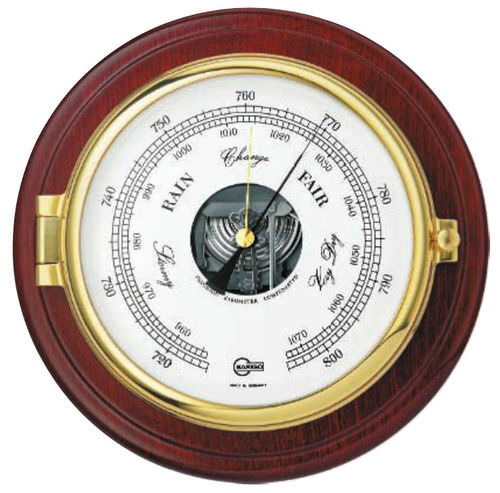 Barometro analogico - 1585MS - Barigo - in ottone / in cromo