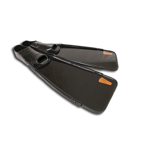Pinne per pesca subacquea - BLACK SHORT - Leaderfins - in fibra di vetro