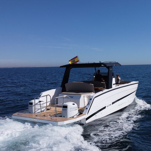 Barca open catamarano - K 30 - Kattum Yachts - fuoribordo / bimotore ...