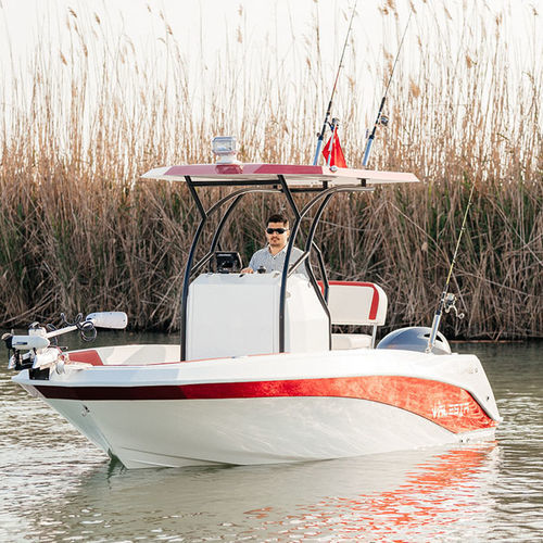 Barca open fuoribordo - MARLIN 500 PRO - Alesta Marine - con console ...
